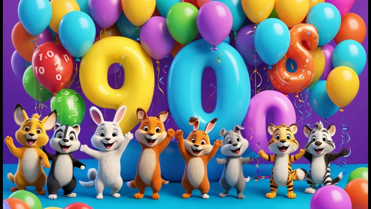 One, Two, Three—Let’s Count to Ten! | Popular Nursery Rhyme ...