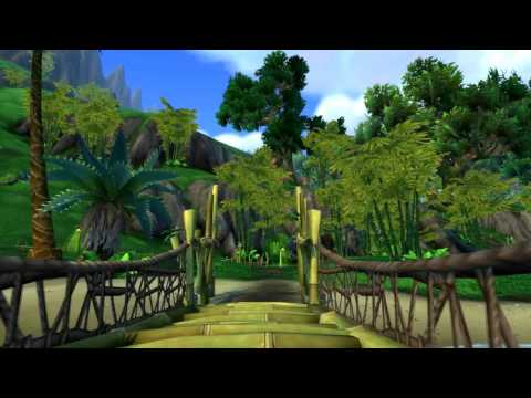 Walking "World of Warcraft" in "Lost Isles" - YouTube