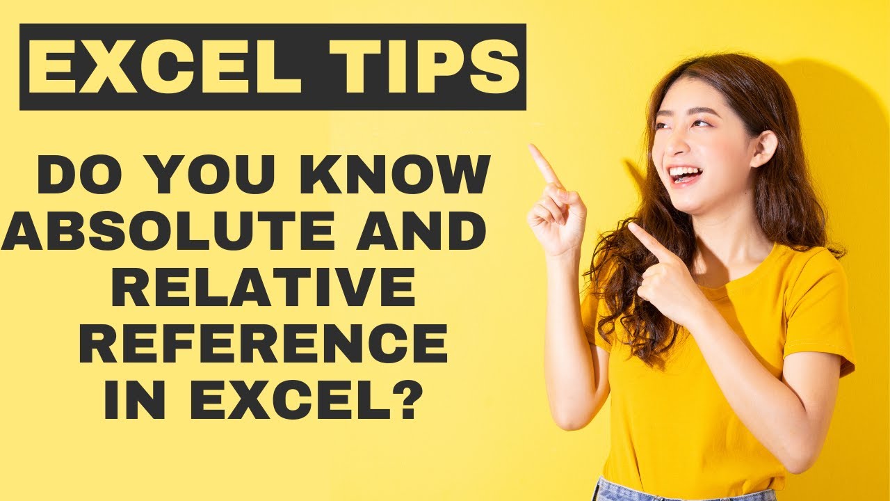 Excel में Absolute और Relative References क्या हैं? और ये कैसे काम करते हैं? - YouTube