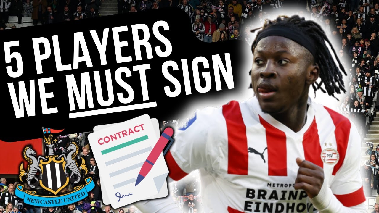 The five right-wingers Newcastle United MUST sign - YouTube
