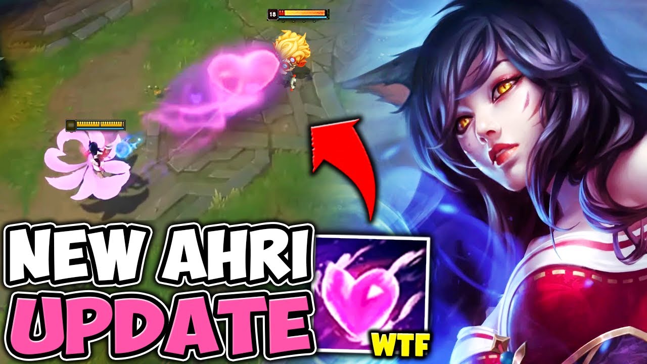 NEW AHRI UPDATE SHOOTS A GIANT HEART NOW?! (YOU WON'T BELIEVE THESE ...