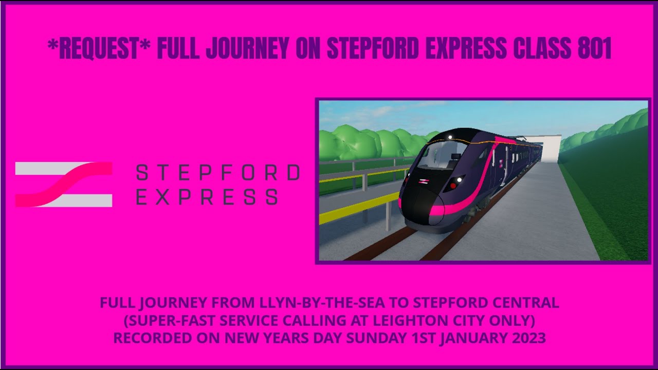 Full Journey on Stepford Express Class 801: Llyn-By-The-Sea - Stepford ...