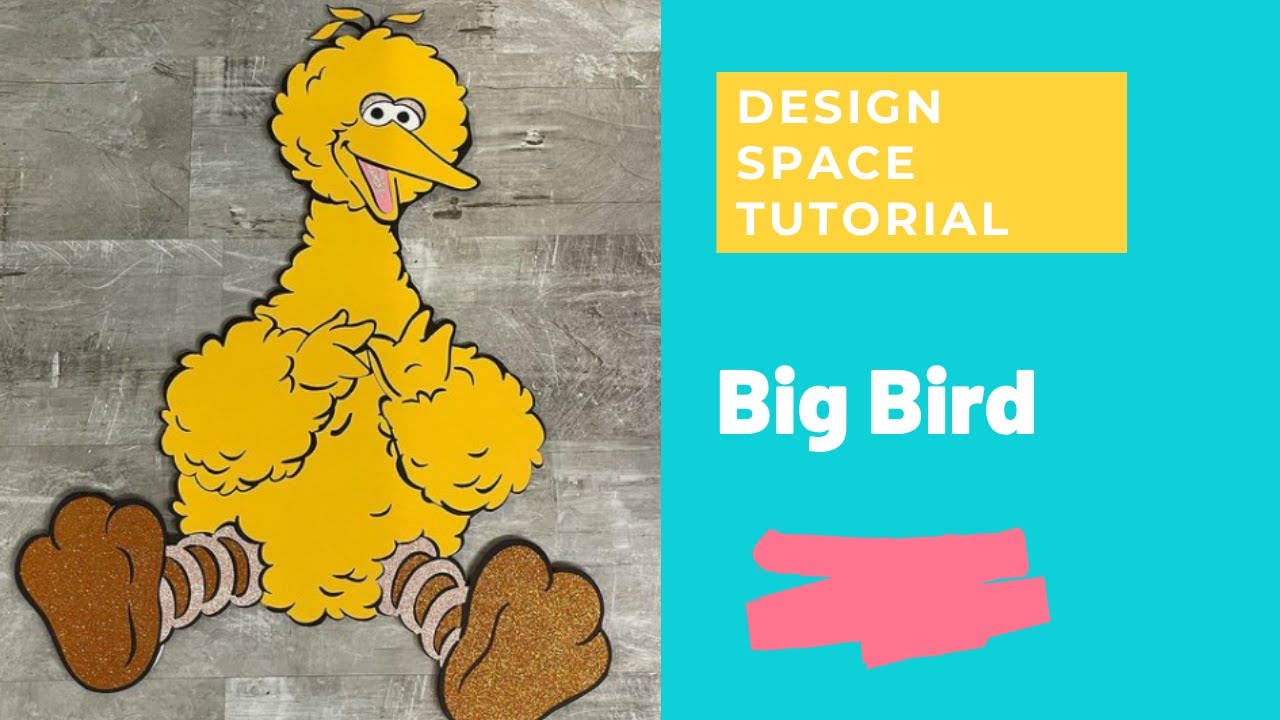 DIY Sesame Street Big Bird 30 inches Off the Mat / Larger than Mat ...