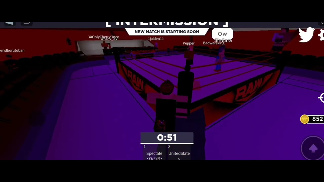 Rhea Ripley VS Sin Cara VS The Ajz Kal (IC Title N1C) | WWE 2K22 Roblox ...