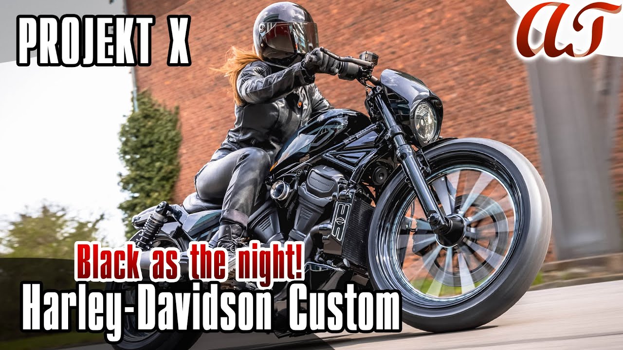 2022 Harley-Davidson NIGHTSTER Custom: PROJEKT X * A&T Design - YouTube