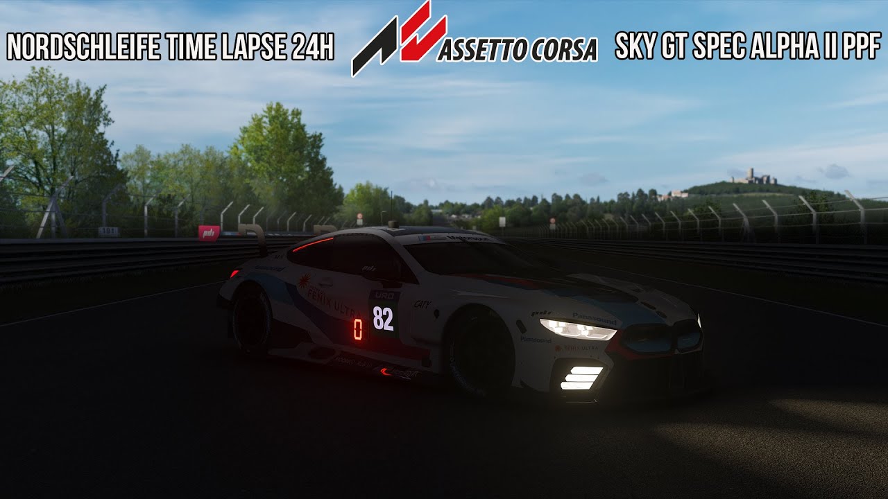 SKY GT SPEC ALPHA II pp-filter | Nordschleife time lapse 24h - YouTube