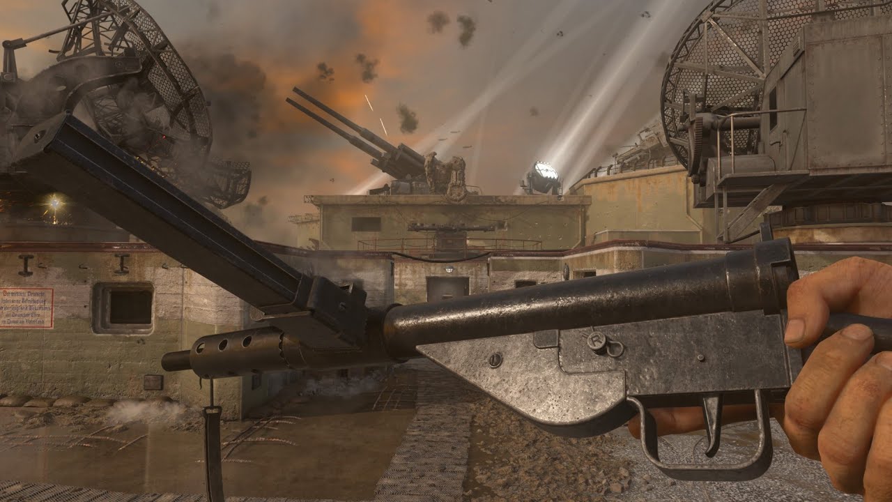 54-8 STEN Gameplay | Call of Duty WW2 Multiplayer Gameplay (No ...