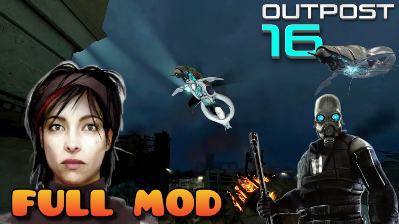 HALF LIFE 2 OUTPOST 16 | Full Mod Walkthrough | No Commentary - YouTube