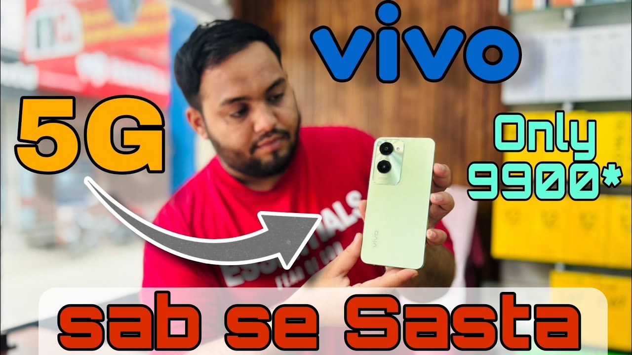 Vivo Sab Se Sasta 5G Mobile Only 9900 Unboxing || Vivo T3 Lite 5G || # ...