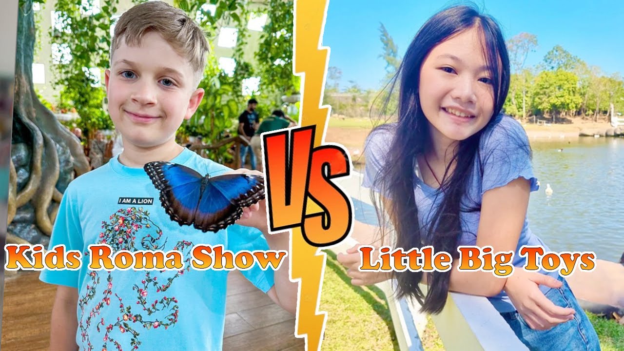 Kids Roma Show VS Little Big Toys Transformation 👑 New Stars From Baby ...