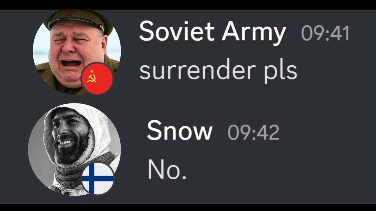 If Winter War was a Discord Chat... (WW2 meme) - YouTube
