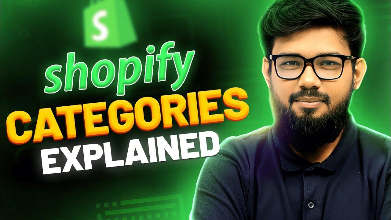 How to Add CATEGORIES in Shopify | MANAGE Shopify Categories and Subcategories - YouTube