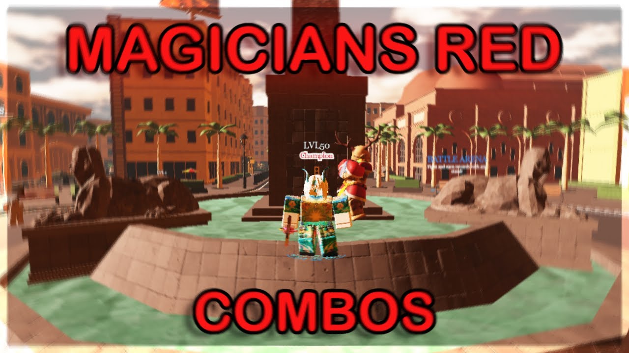 Magician's Red Best Combos (World of Stands) - YouTube