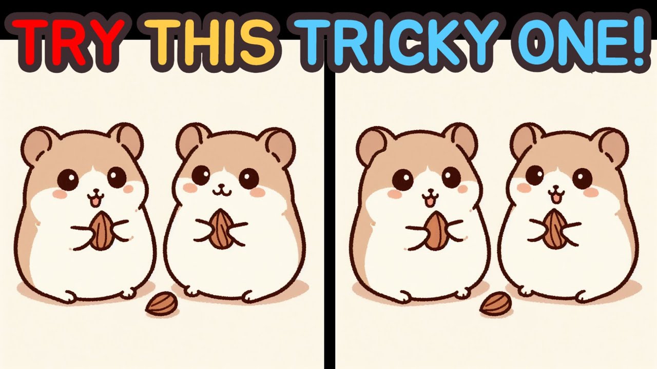 [Find the difference] TRY THIS TRICKY ONE! 😝 QUIZ MASTER CAN FIND ALL ...