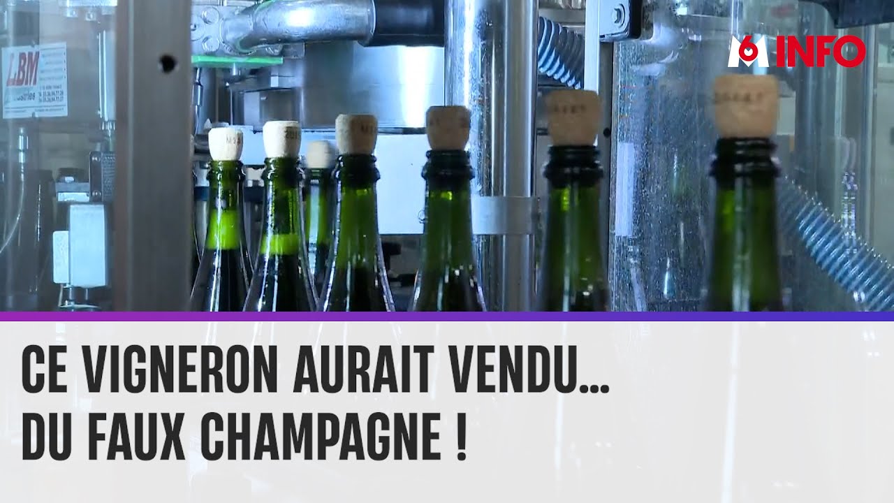 Un vigneron soupçonné d'avoir fabriqué du « faux champagne » - YouTube