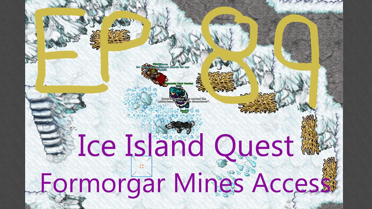 Tibia - Episode 89 - Ice Islands - Formorgar Mines Hoist - Norseman ...