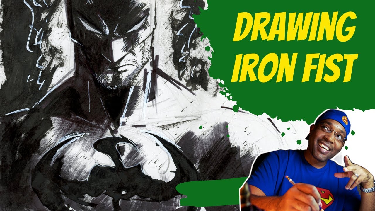 How To Draw Iron Fist - YouTube