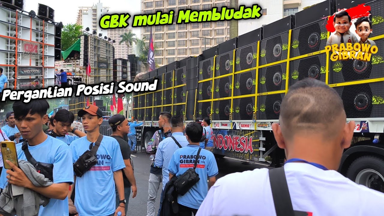 Stadion GBK mulai digeruduk Bolone Mase dari berbagai kota,,Ada ...