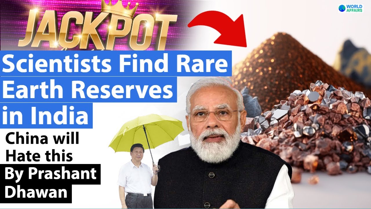 JACKPOT for India as Scientists Find Rare Earth Reserves in India! By ...