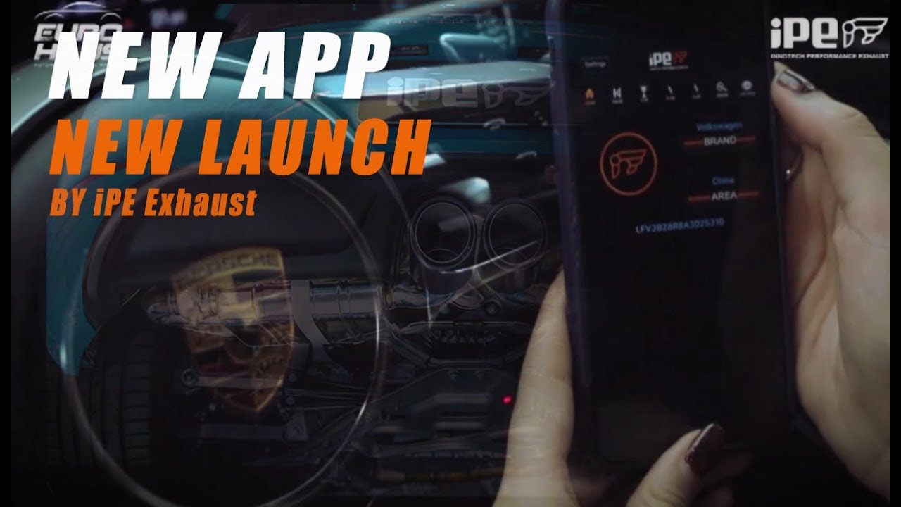 iPE Exhaust System - New Remote Controller & APP Controller , IOS ...
