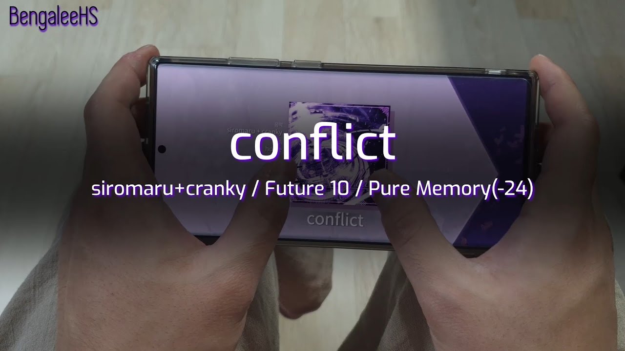 [Arcaea] conflict FTR 10 PM(-24) (Thumb Play) - YouTube