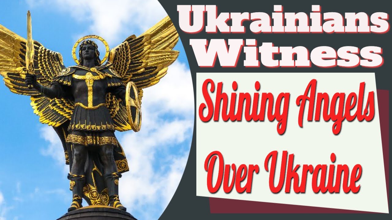 Ukrainians Witness Shining Angels over Ukraine - YouTube