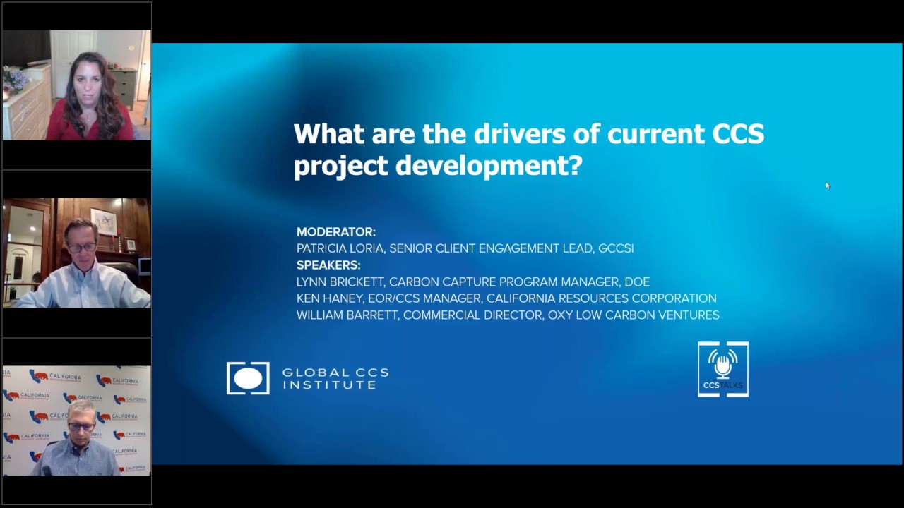 CCS Talks: What are the drivers of current CCS project development 1 ...