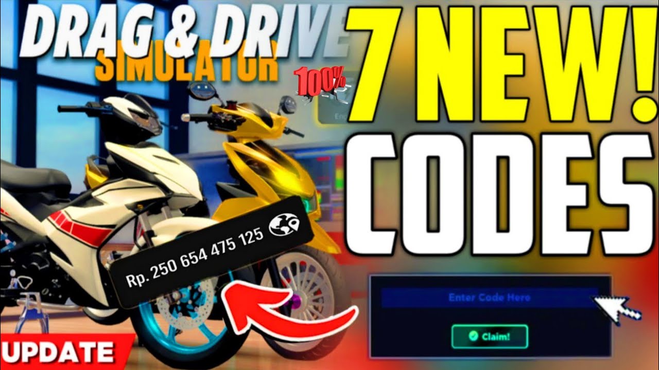 ⚠️NEW UPDATE!⚠️DRAG DRIVE SIMULATOR ROBLOX CODES - DRAG DRIVE SIMULATOR ...
