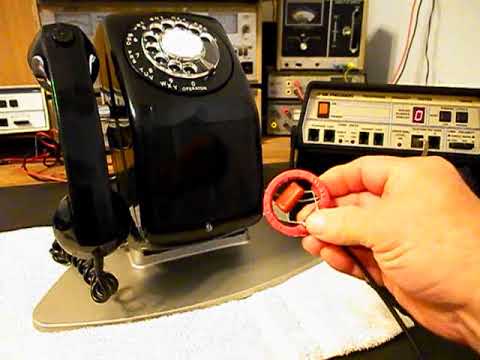 Automatic Electric 902 Rotary Wall Telephone Repair Conversion www.A1 ...