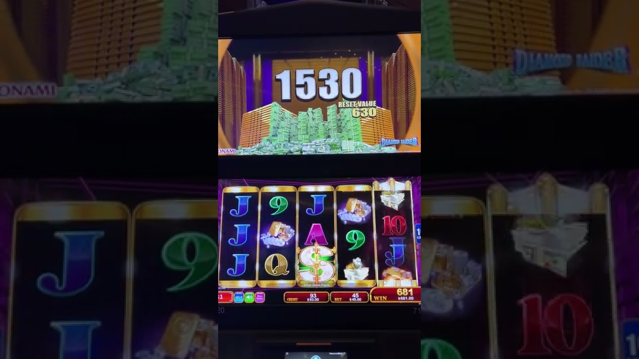 $45 MAX BET Bonus ⪢ Diamond Raider Slot Machine - YouTube