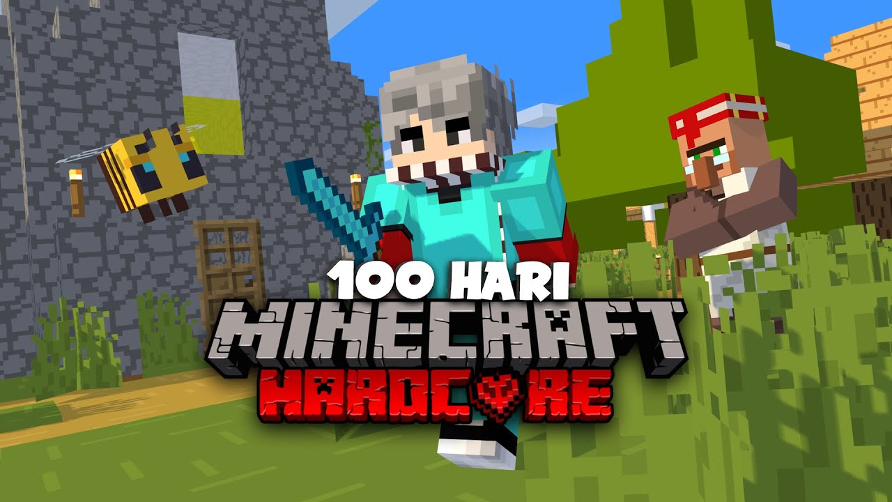 100 Hari di Minecraft Hardcore Tapi Seperti di Trailer - YouTube