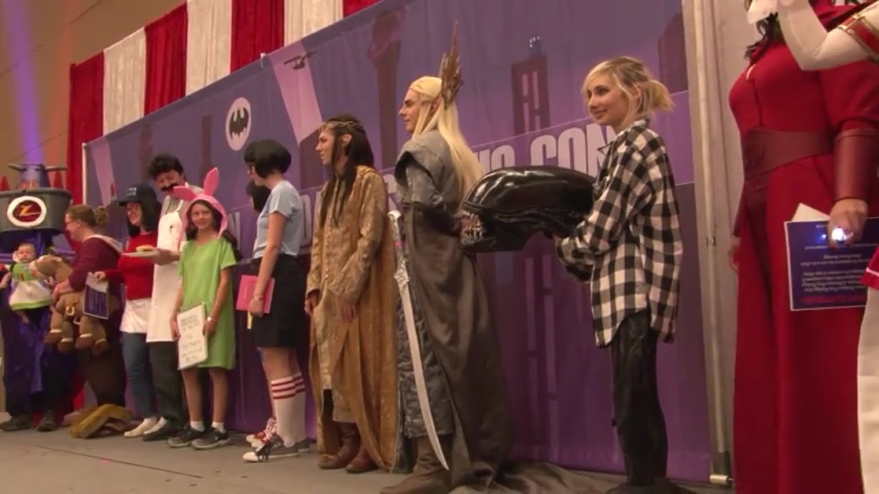 Dallas Comic Con Fan Days 2015 Cosplay Contest - YouTube