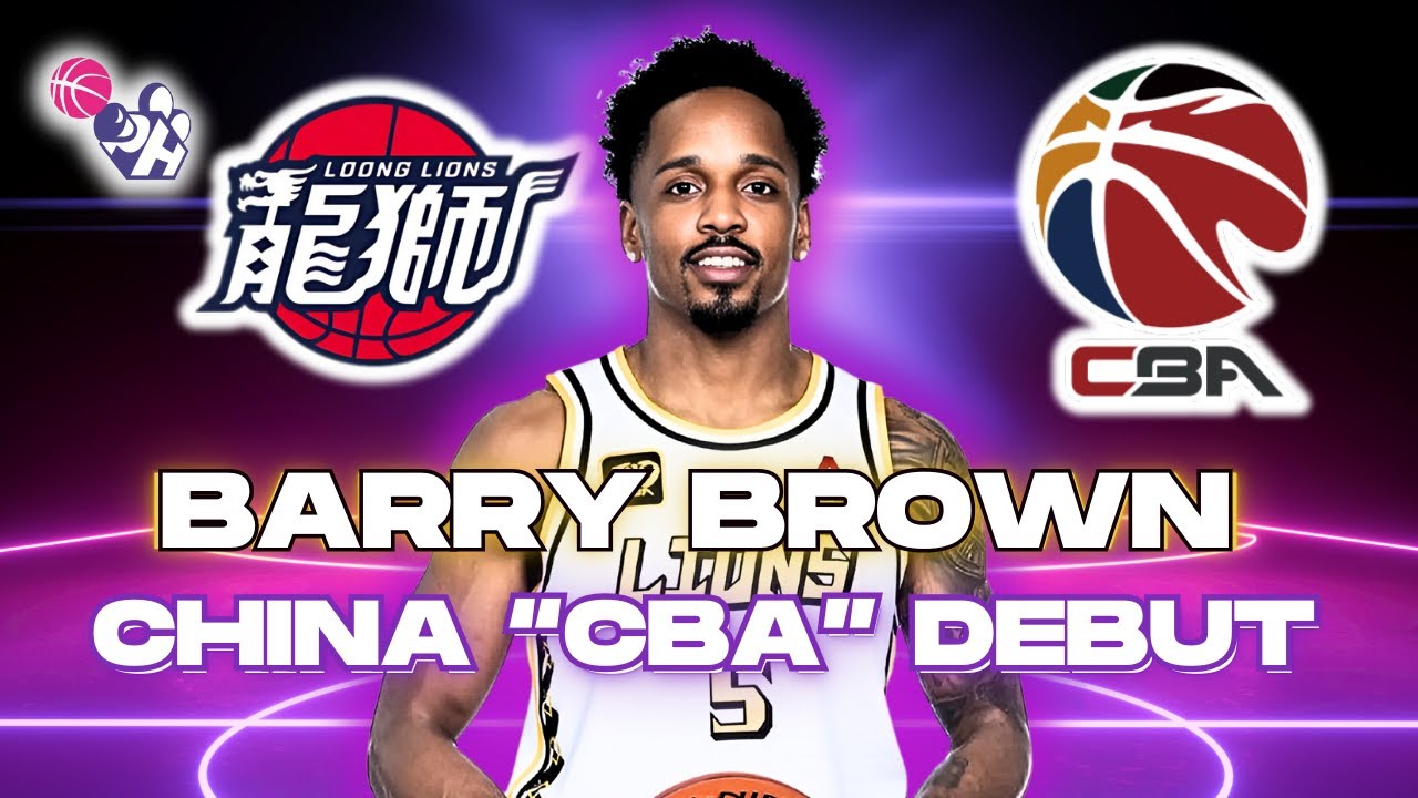 Barry Brown GETS BUSY 🥶🥶 29 PTS, 9 AST & 6 REB [China CBA] #cba #china ...