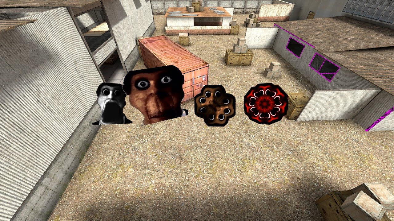 I Found A Lot More Obunga's In This Abandoned Place... || GMOD OBUNGA ...