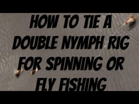 How to Tie a Double Nymph Rig! - YouTube