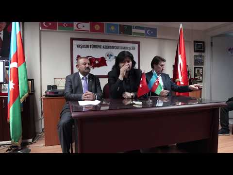 Sanatçı Ahmet Şafak Bey İSTAD Türkiye Azerbaycan Derneğinin Misafiri Oldu