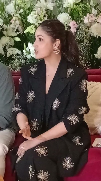 Yami Gautam at the trailer launch event of "Dhoom Dhaam" #bollywoodtown #dhoomdhaam #yamigautam ...