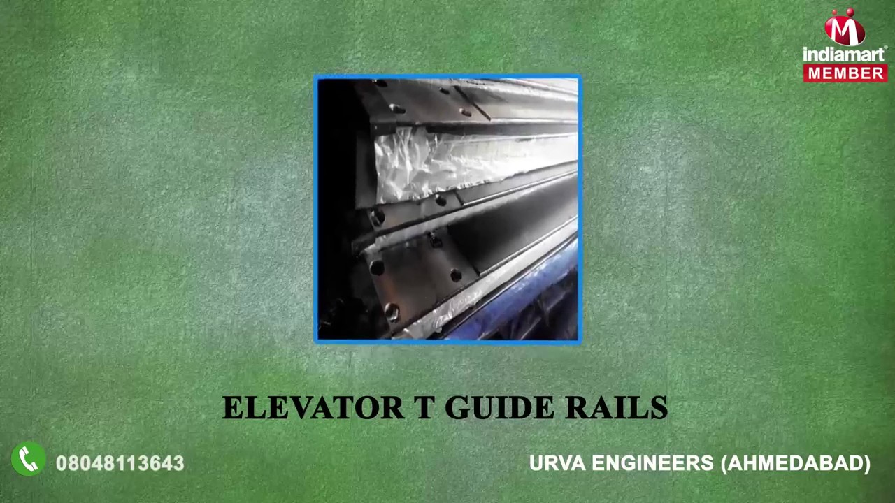 Elevator Guide Shoes And Thimbles By Urva Engineers, Ahmedabad - YouTube