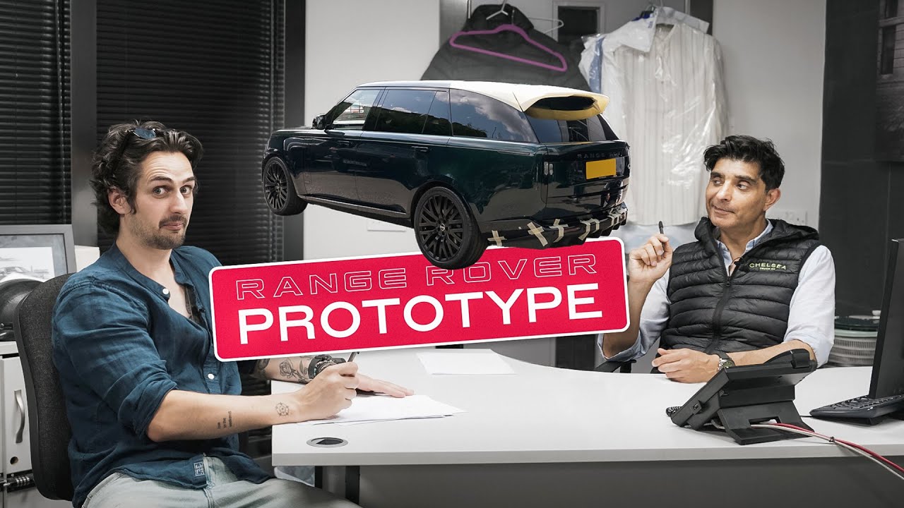 Prototyping the new 2023 Range Rover soft styling kit! - YouTube