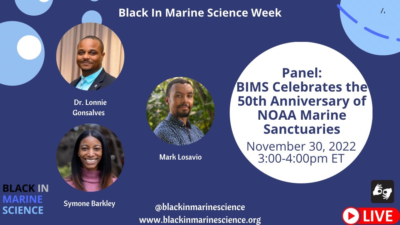 BIMS celebrates the 50th Anniversary of NOAA Marine Sanctuaries - YouTube
