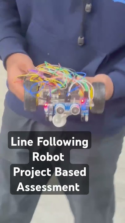 Line Following Robot || Project Based Assessment - YouTube