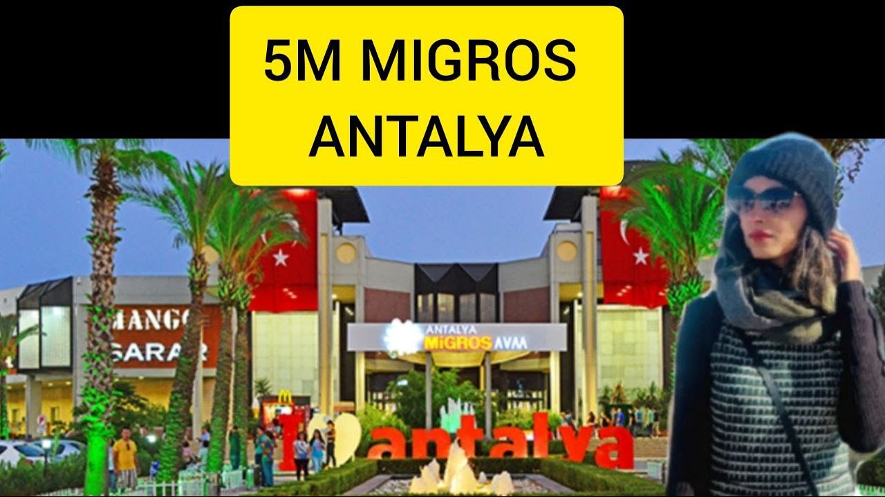 🇹🇷 5M MIGROS ANTALYA I GROCERY SHOPPING TURKEY 2021 - YouTube