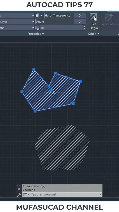 AutoCAD Tips 77 Recreate Missing Hatch Boundary #shorts - YouTube