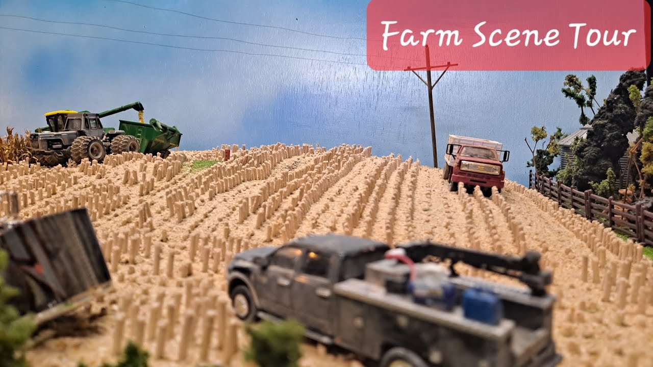 1/64 Scale Farm Scene Tour | Full Detailed Tour - YouTube