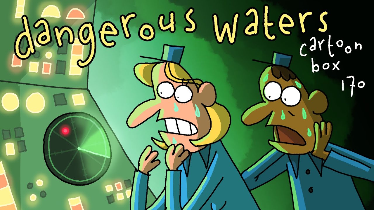 Dangerous Waters | Cartoon Box 171 | by FRAME ORDER | funny submarine ...