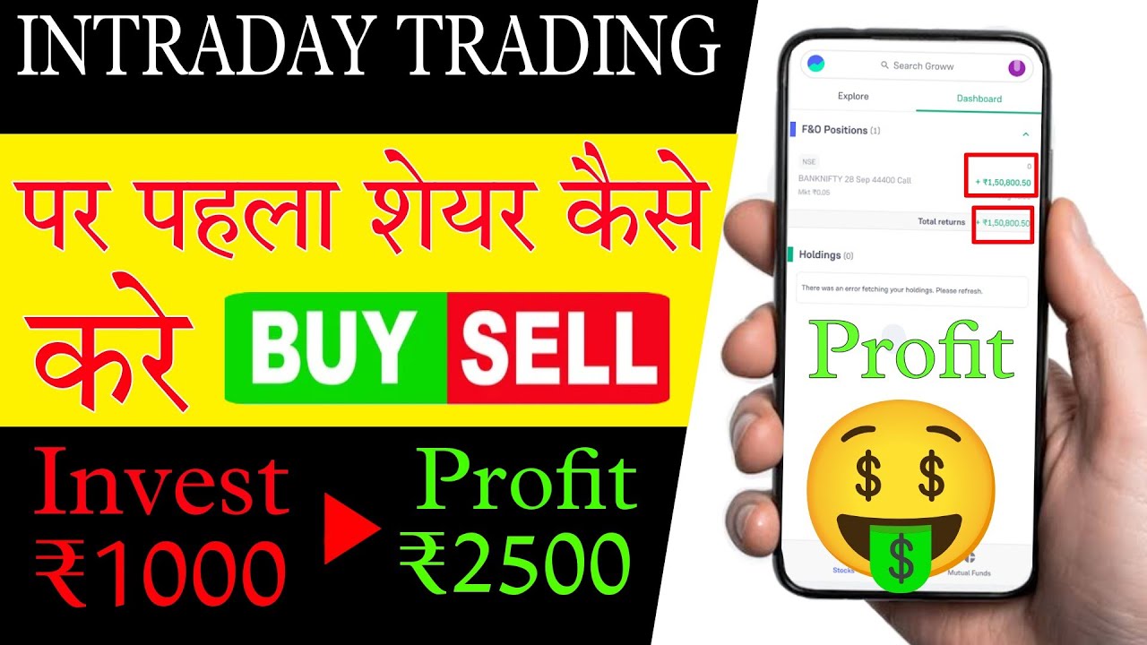 Option Trading Live Future Option For Beginners In Hindi Groww App