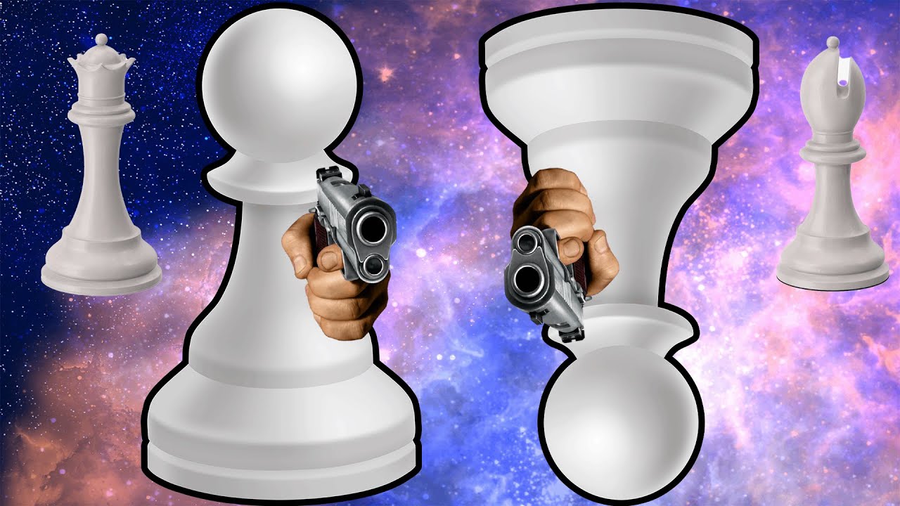 Chess but there's guns (and swords) (and bombs) (and flying chess ...