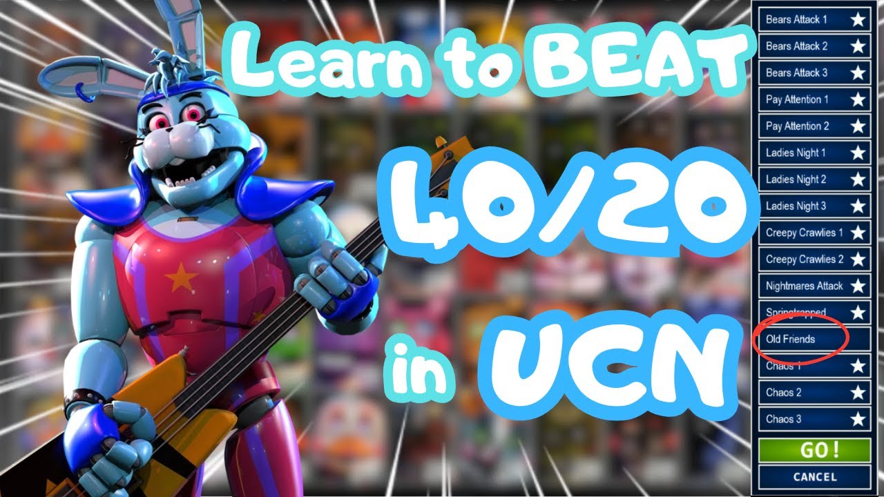 Learn to BEAT 40/20 in FNAF UCN!!! - YouTube