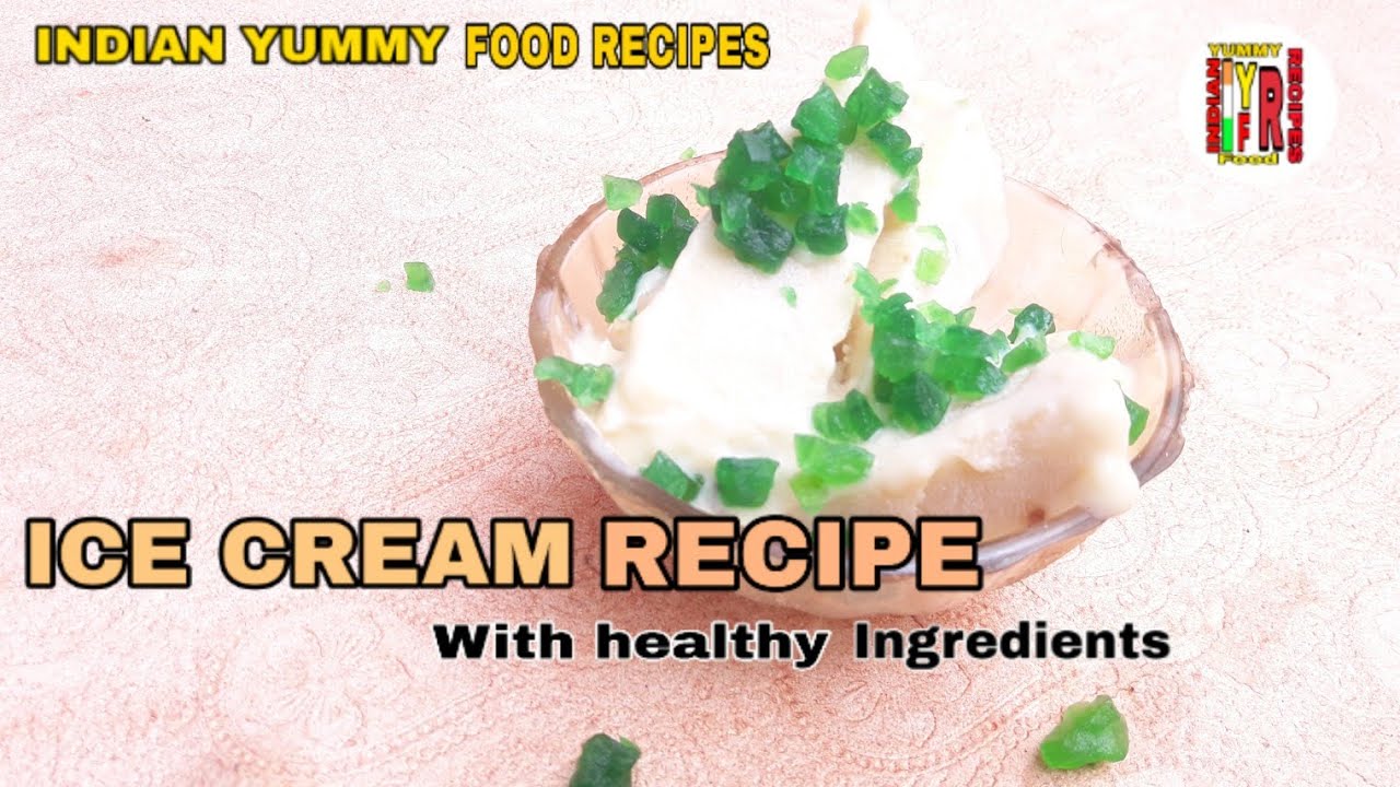 ICE CREAM RECIPE - YouTube