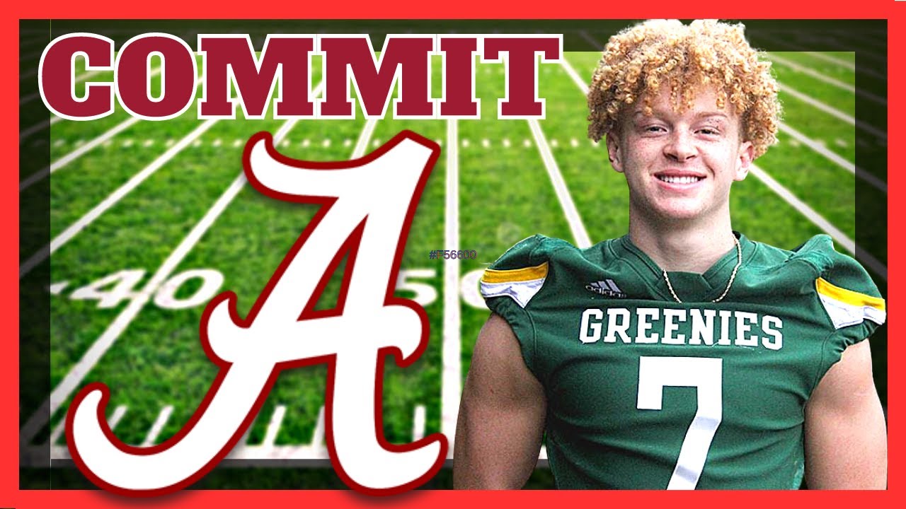 Cayden Jones Commits to Alabama - YouTube